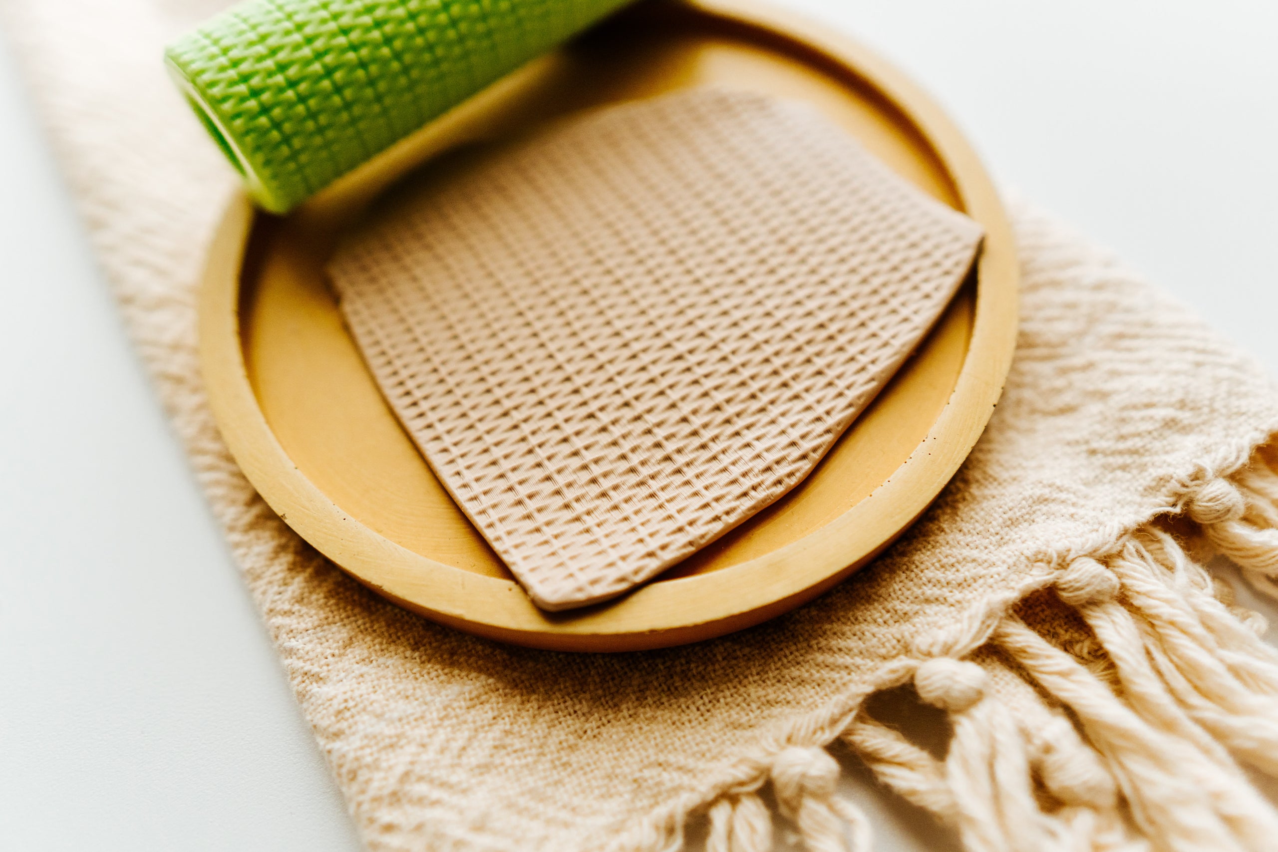 Basket Weave Texture Roller | Happy Cutter Co